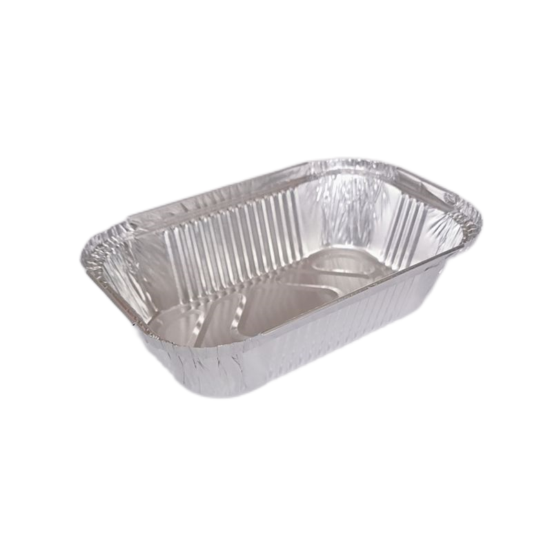 650ml Disposable Rectangle Deep Aluminum Foil Metal Tray from China ...