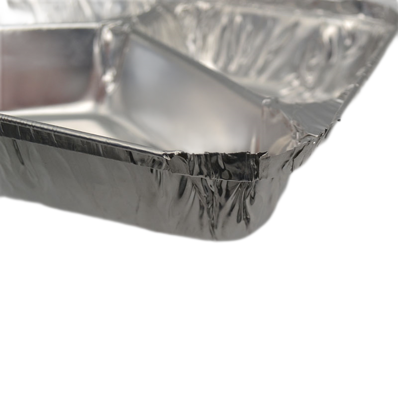 3 Compartment Rectangular Disposable Aluminum Foil Pan from China manufacturer - Longstar ...