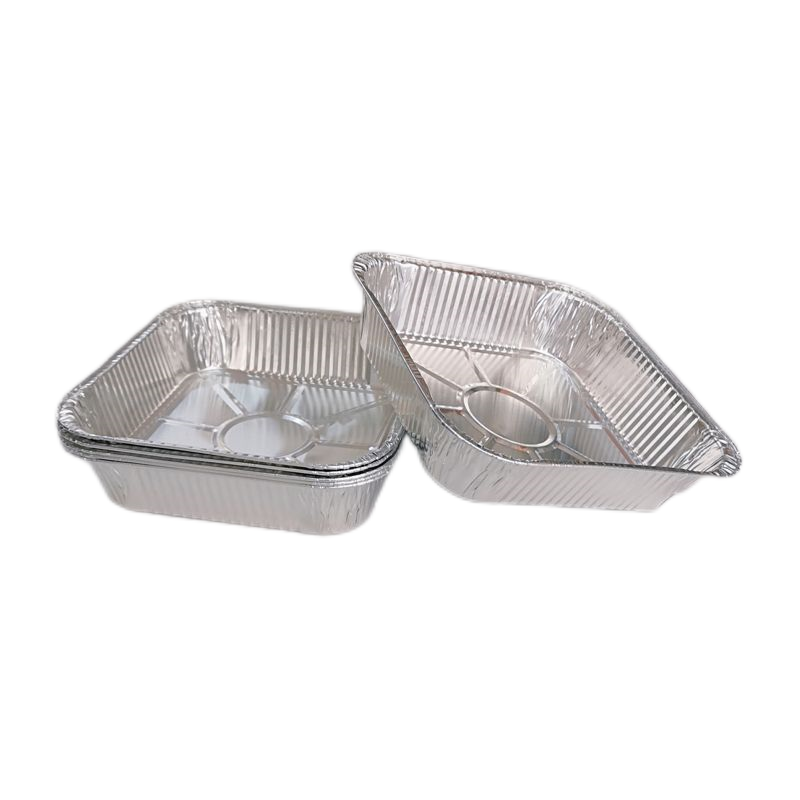 8X8 Square Aluminum Foil Food Grade Pans with Lids from China ...